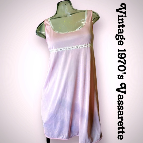 Vintage | Intimates & Sleepwear | Vintage 97s Vassarette Sweet Pink ...